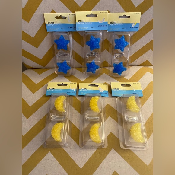 Target | Accents | 2 Nip Moon And Stars Drawer Knobs Pulls 3 | Poshmark